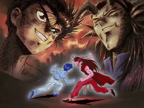 Image - Yusuke vs Yomi.png | YuYu Hakusho Wiki | Fandom powered by Wikia