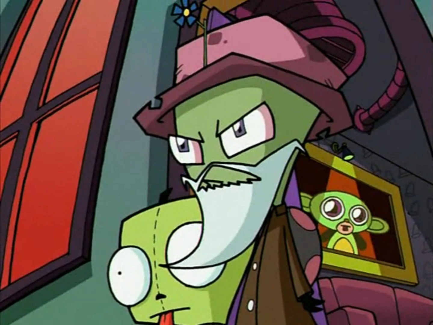 Image - Zim's Old Man Costume.png | Invader ZIM Wiki | FANDOM powered ...